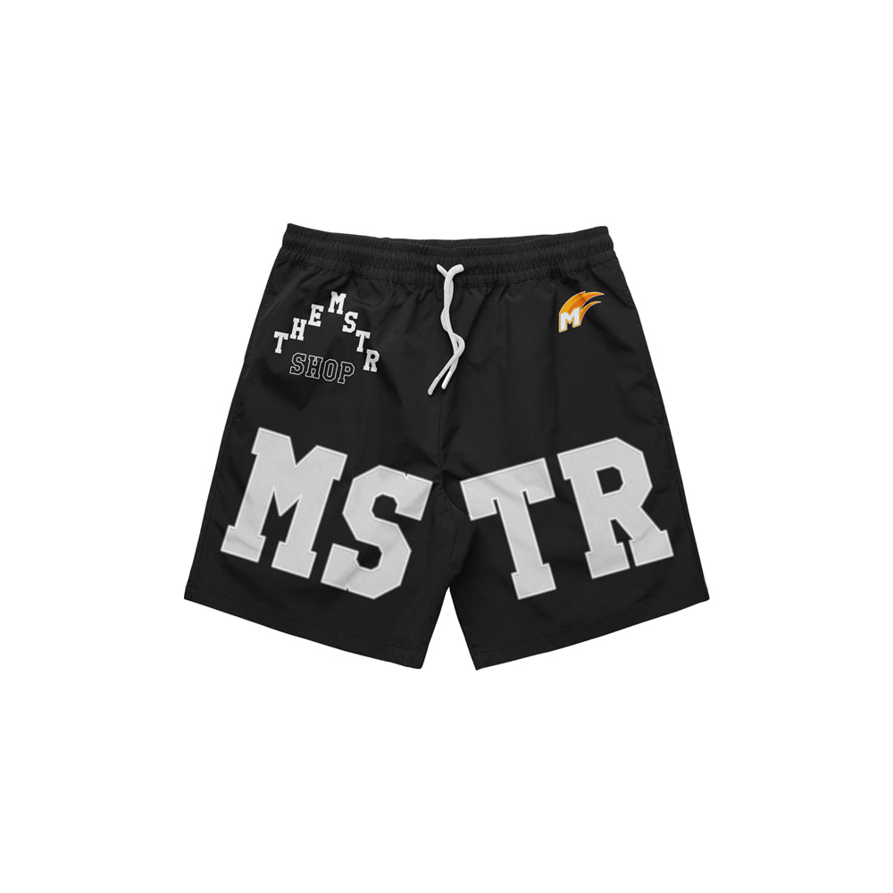 MSTR - ESCALATE COLLECTION "SLOPE" EMBRO PATCH MESH SHORT (BLACK ...