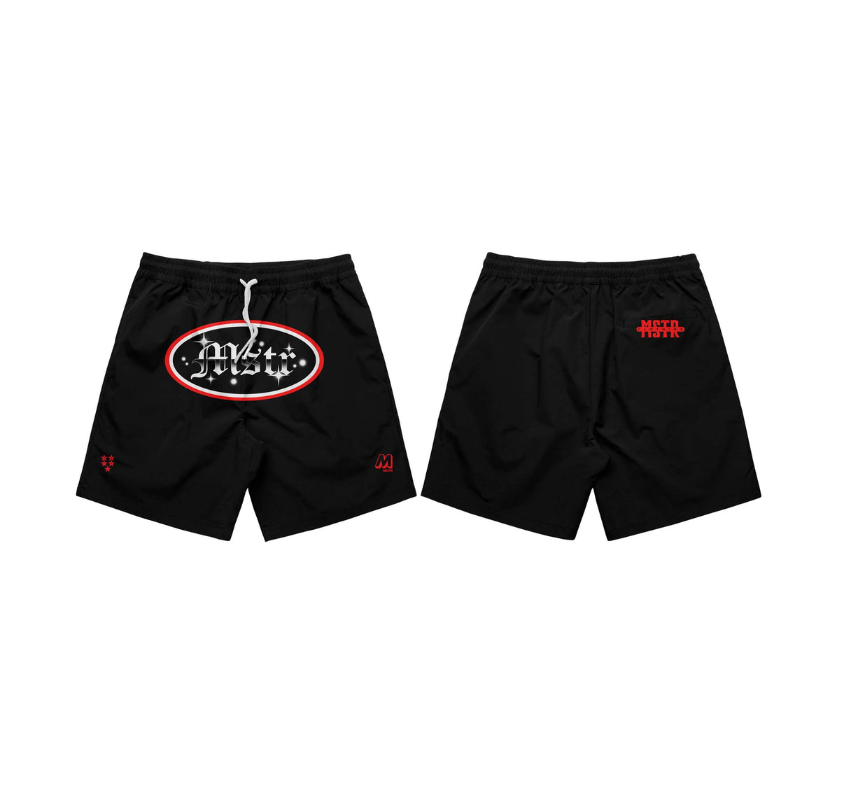 MSTR - SKLOO COLLECTION "OLD LONDON" MESH SHORT (BLACK) – MSTRShop