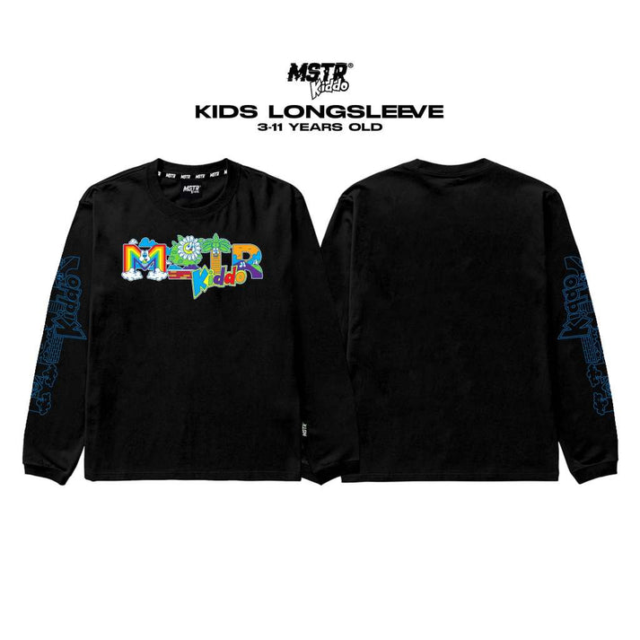 MSTR - YOUTHFUL COLLECTION "PRISM" KIDS LS (BLACK) – MSTRShop